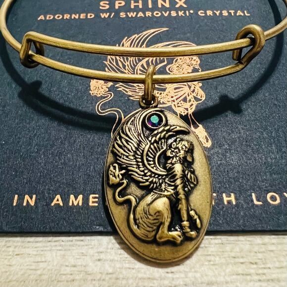 Alex and Ani | Jewelry | New Alex And Ani Path Of Symbols Sphinx Charm Bangle Bracelet In ...